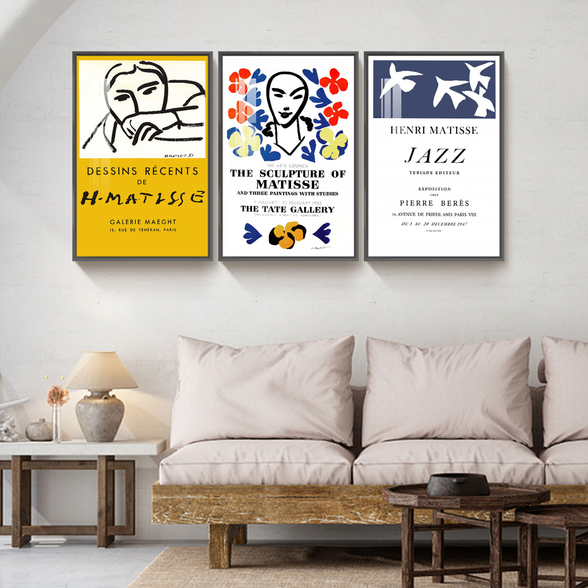 Vault W Artwork " Matisse Artwork " by Henri Matisse 3 - Pieces | Wayfair