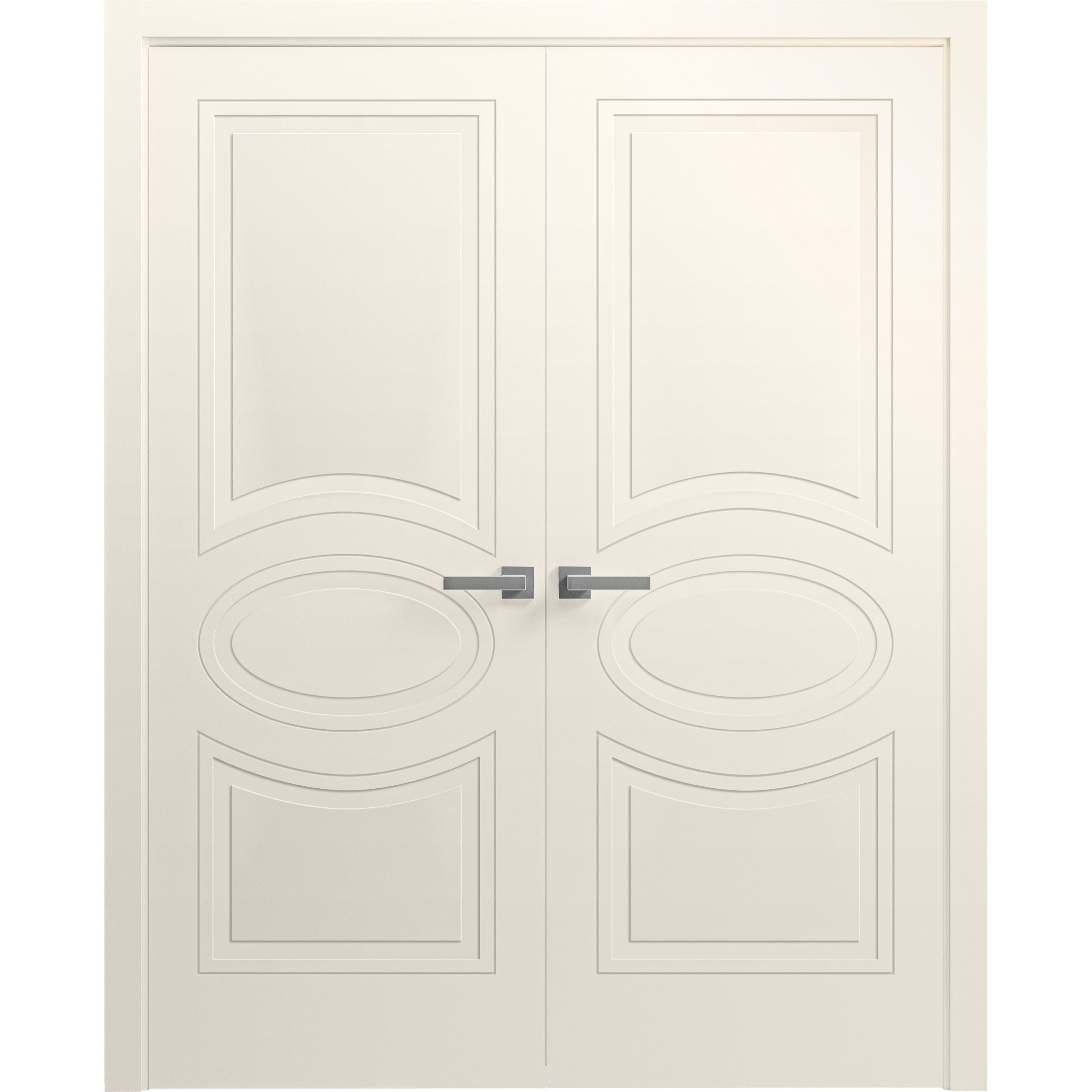 VDomDoors Paneled Wood French Doors | Wayfair