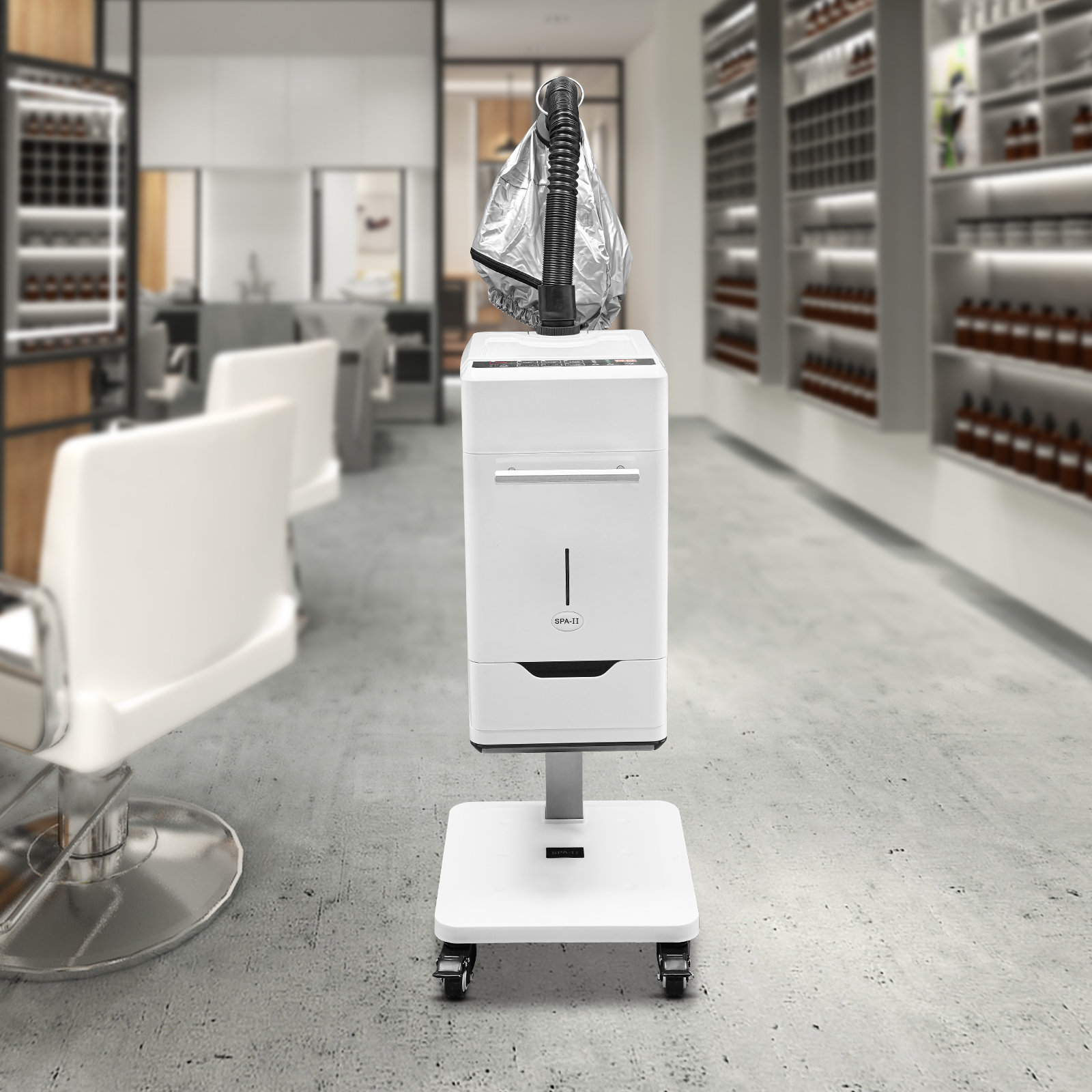 YYBUSHER Professional Nano Hair Steamer Machine Color Processor Beauty ...