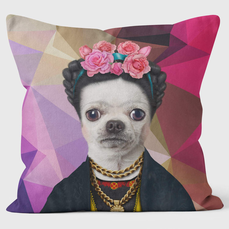 Pets Rock Fido Barko Geometric - Pets Rock Cushion | Wayfair.co.uk