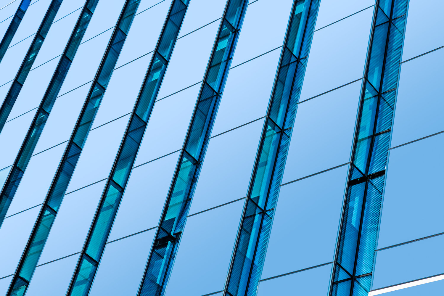 Hokku Designs Modern Building by Hallojulie - Wrapped Canvas Photograph ...