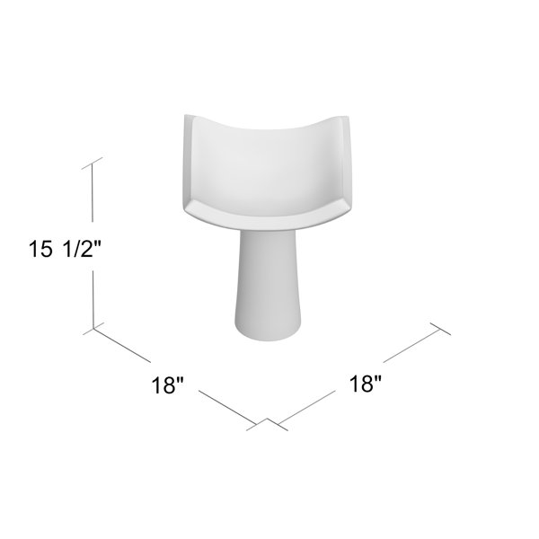 Latitude Run® Alinuswe Concrete Pedestal Birdbath & Reviews | Wayfair