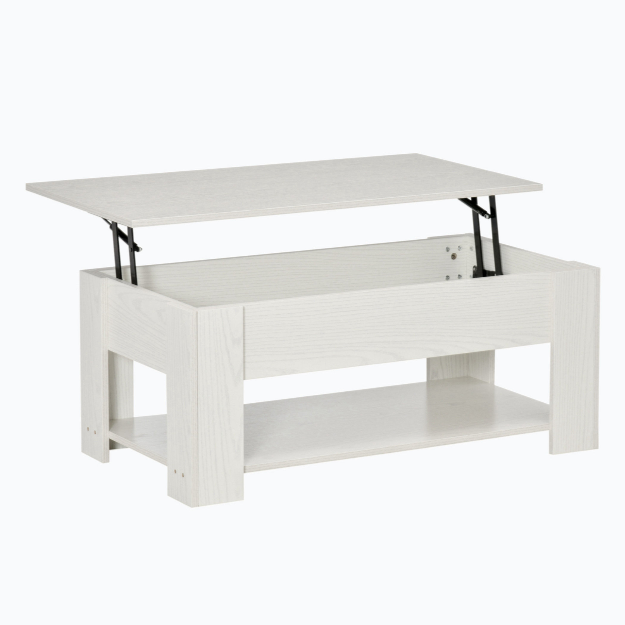 Wenty Table basse à plateau relevable de 39 po avec compartiment de ...