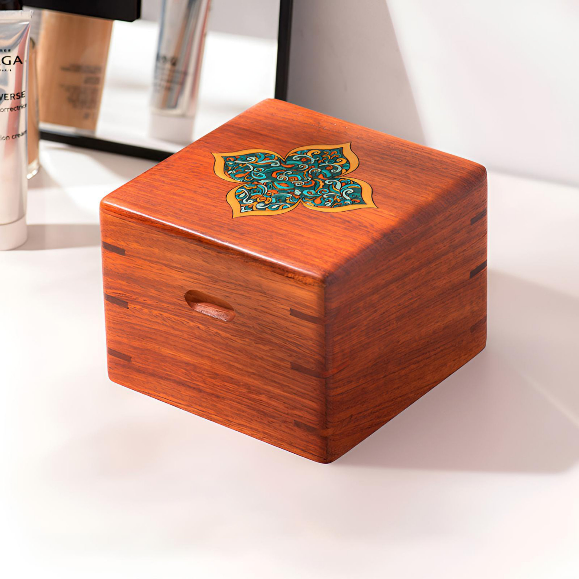 World Menagerie Persimmon, Persimmon, Shunsui, Pear Wood Jewellery Box ...