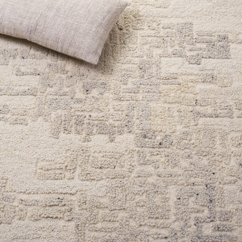 Safavieh Harvest 106 Hand Tufted Wool; Cotton Abstract Rug | Wayfair