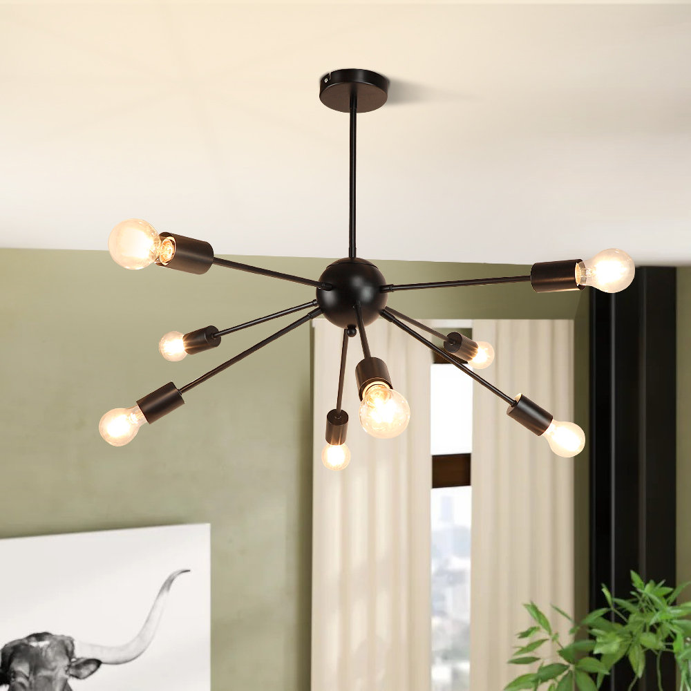 Corrigan Studio® Alvin 8 - Light Sputnik Sphere Chandelier | Wayfair