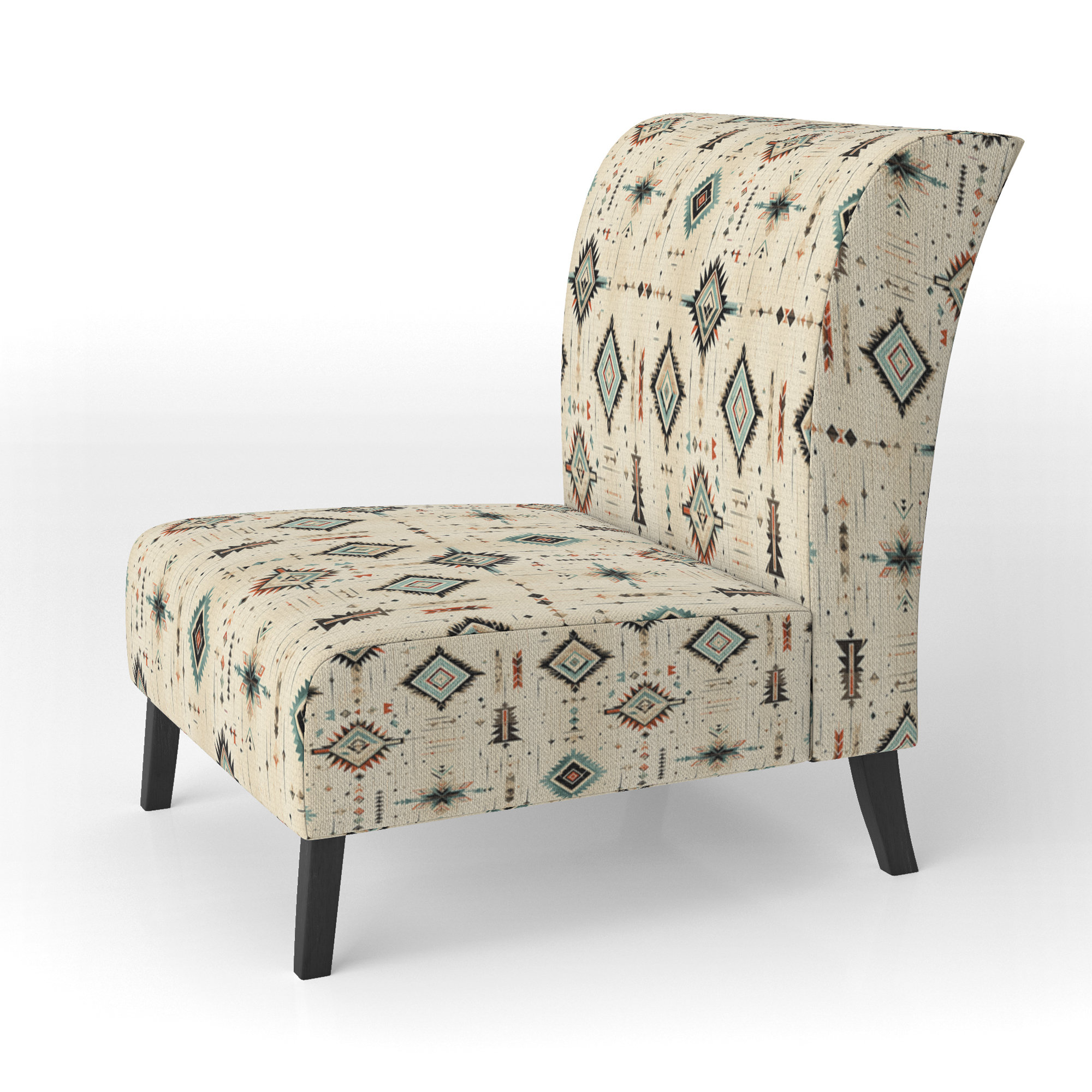 Red Barrel Studio® Tribal Nomad Boho Pattern I - Upholstered Modern ...