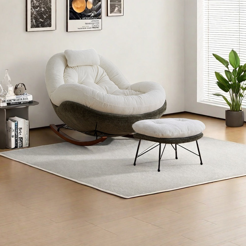 PPEDKS Ergonomic design minimalist rocking chair | Wayfair