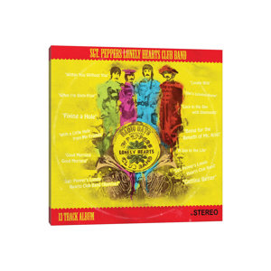 iCanvas Fab 4 Lonely Hearts Club - Advertisements Print | Wayfair