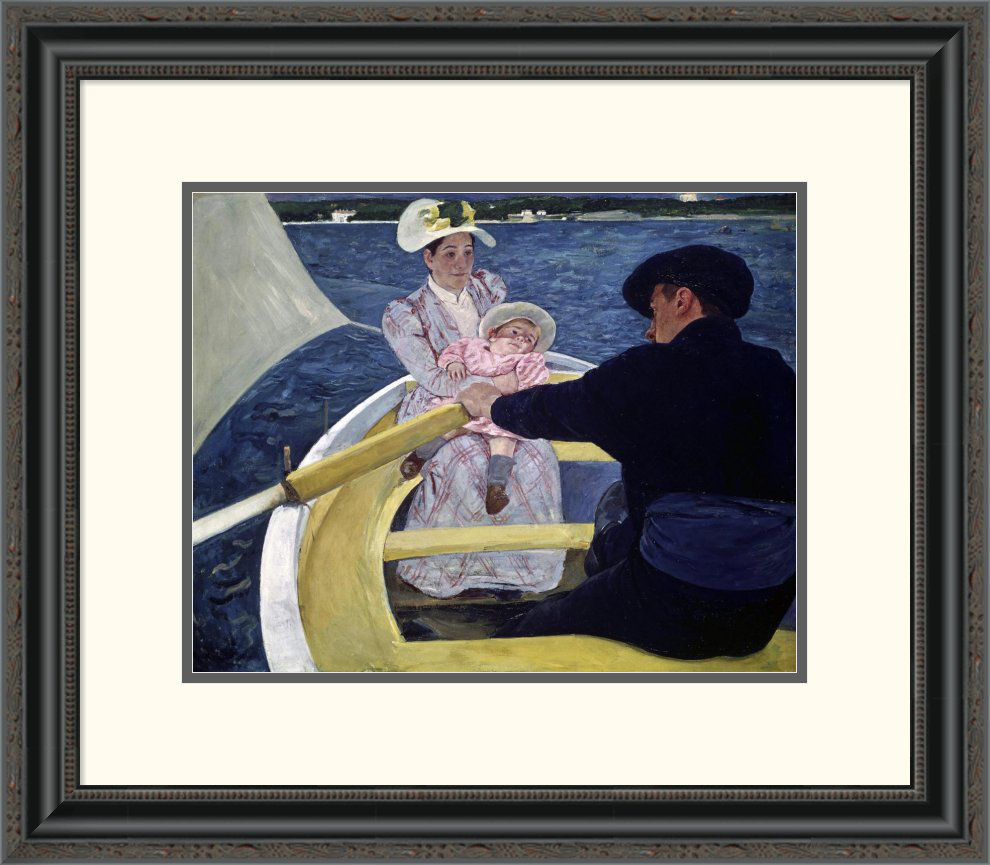 Vault W Artwork 'The Boating Party' by Mary Cassatt Framed Painting ...