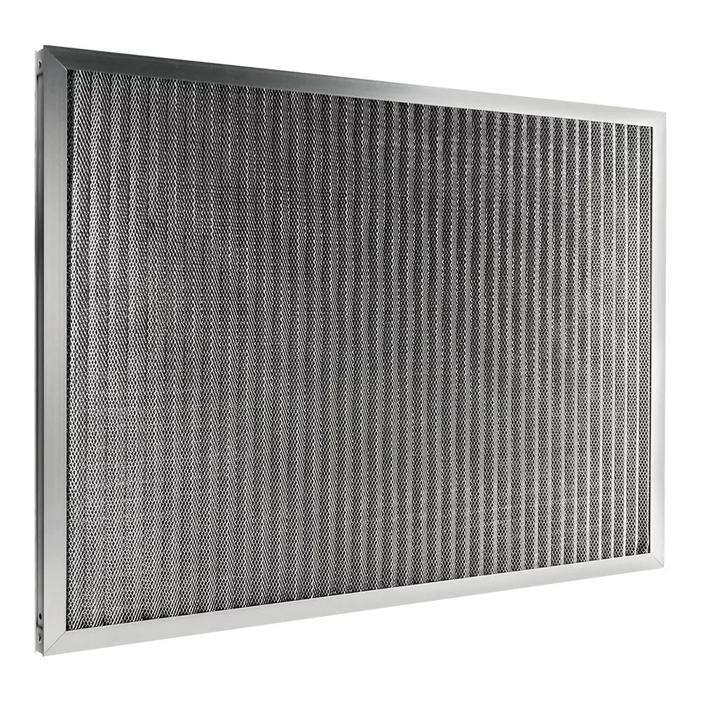 Timoau 14"x14"x1" Electrostatic Air Filter Washable Aluminum Ac Furnace ...