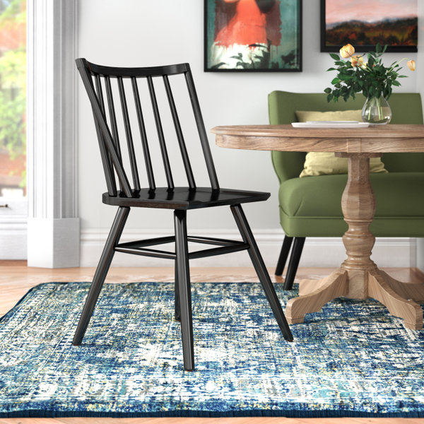 Joss & Main Shania Solid Wood Slat Back Dining Chair & Reviews | Wayfair