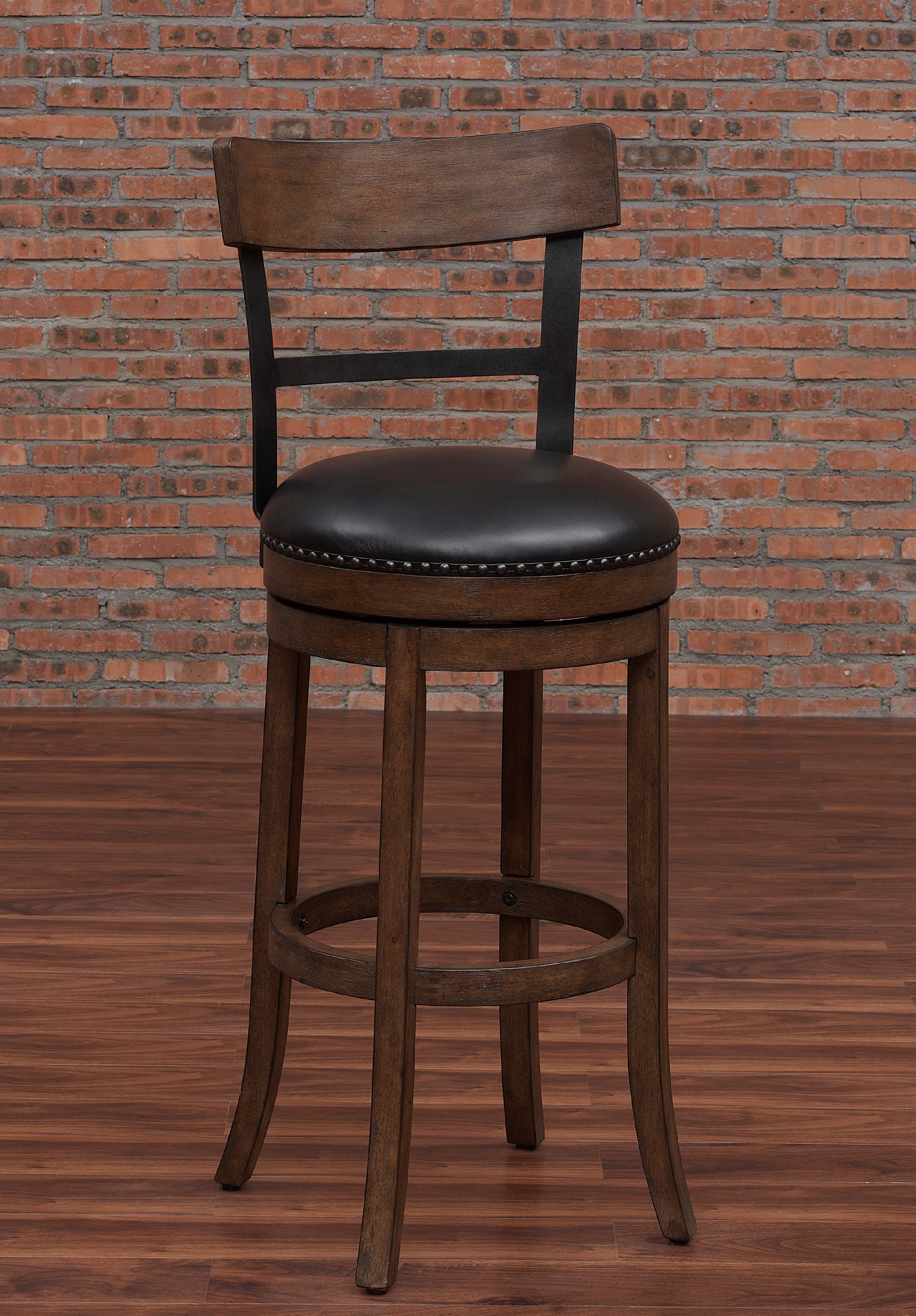 Gracie Oaks Ria Swivel Bar Stool & Reviews | Wayfair