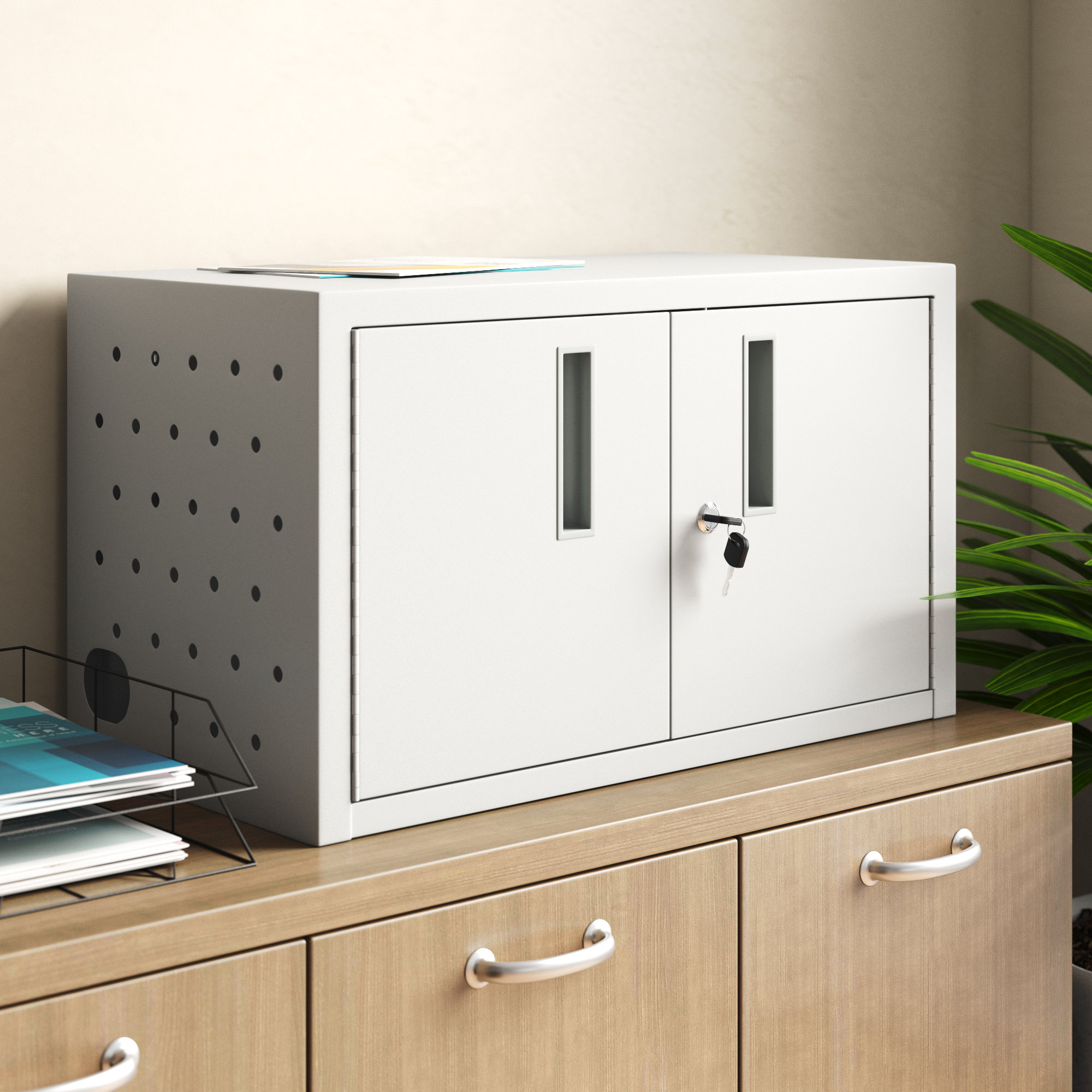 Luxor Wilson 1 - Shelf Storage Cabinet & Reviews | Wayfair