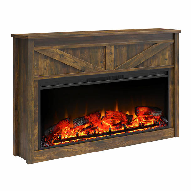 Loon Peak® Senda Solid Acacia Wood Mantel & Reviews | Wayfair