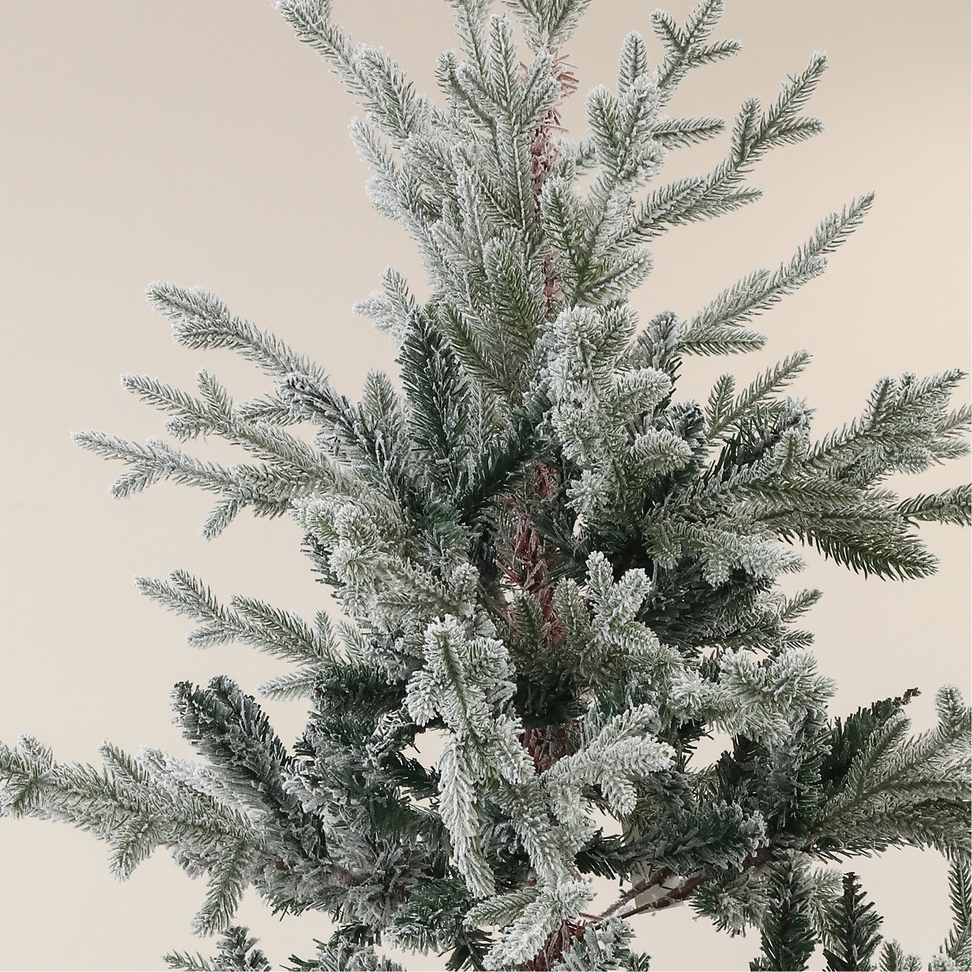 Union Rustic 7.5Ft Nordic Pine Artificial Christmas Tree With 1218 Snow ...