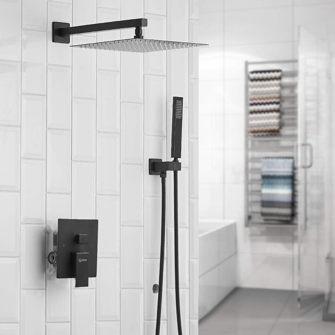 BWE Complete Shower System with Rough in-Valve | Wayfair