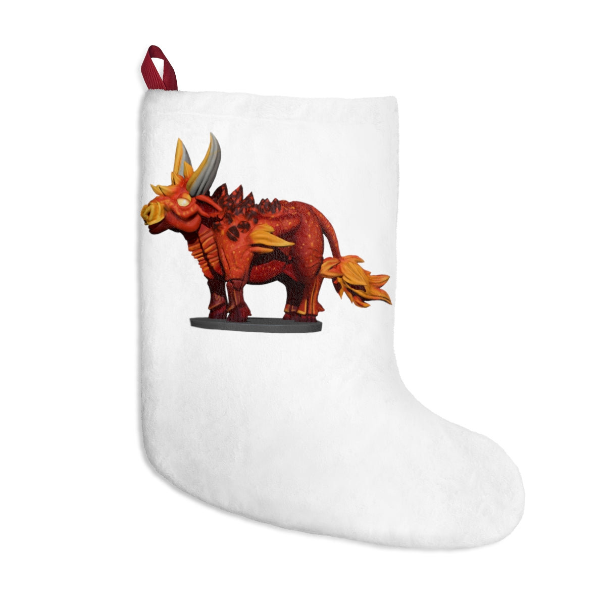 The Holiday Aisle® Fire Bull Stocking | Wayfair
