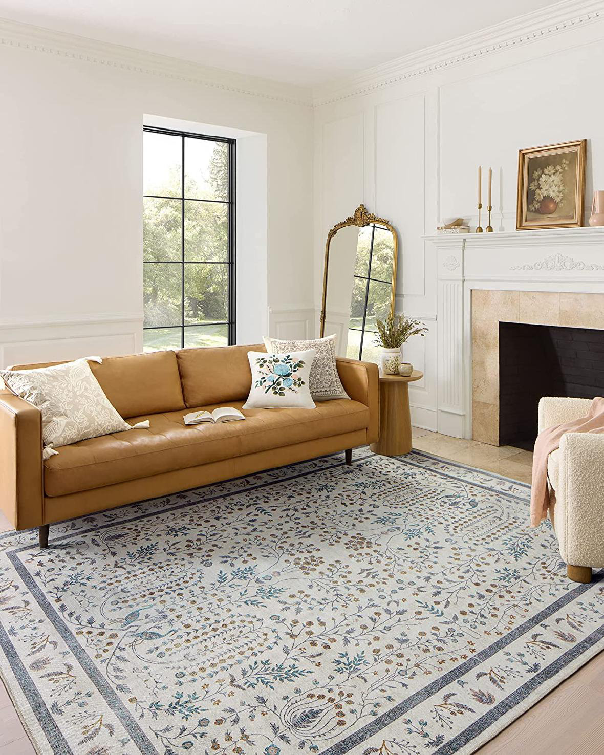 Rifle Paper Co. x Loloi Maison Wisteria Cream Rug & Reviews - Wayfair ...