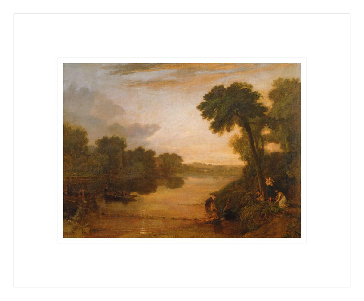 1000Museums The Thames near Windsor by Joseph Mallord William Turner ...