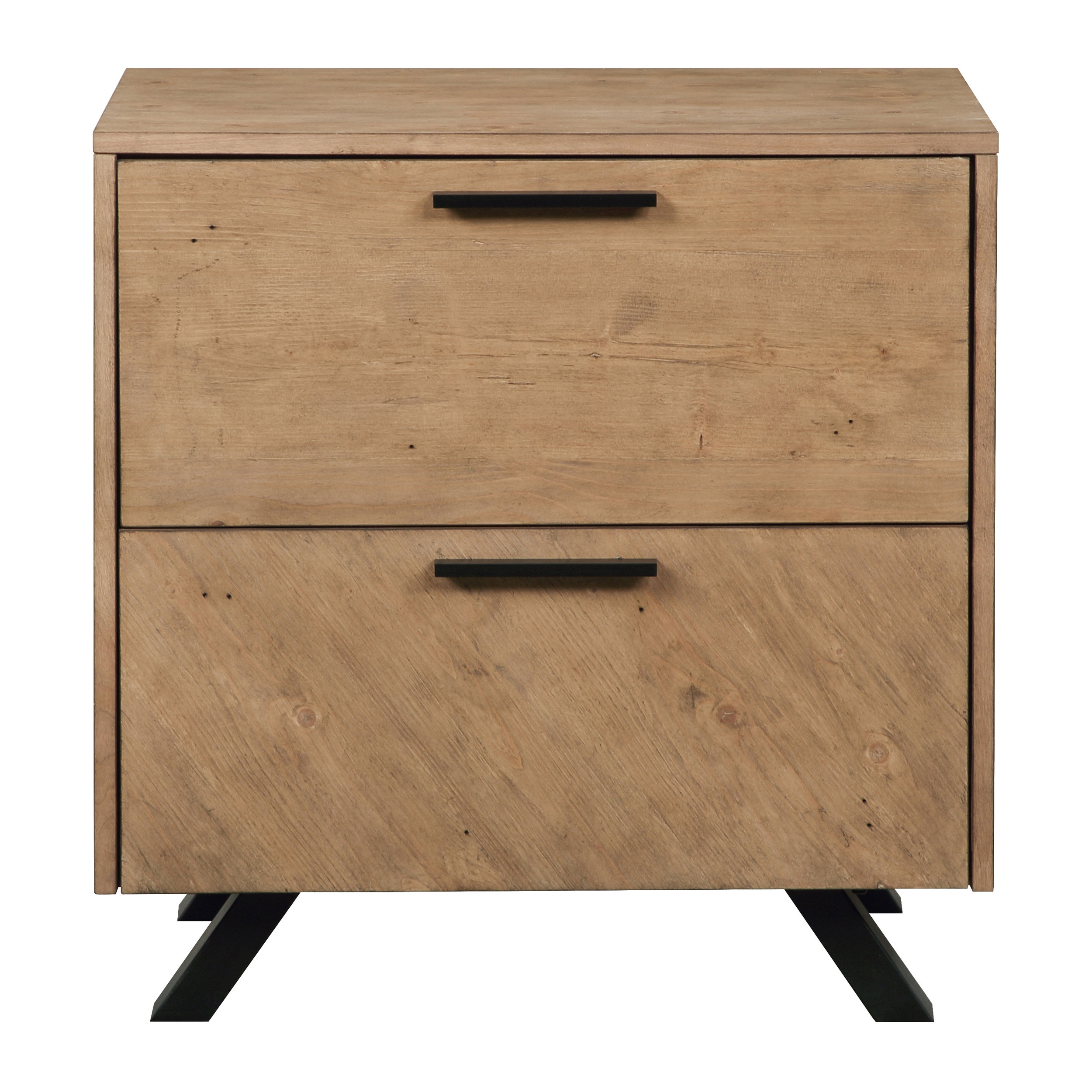 Corrigan Studio® Zyshon 2-drawer Rectangular Nightstand With Dual Usb ...