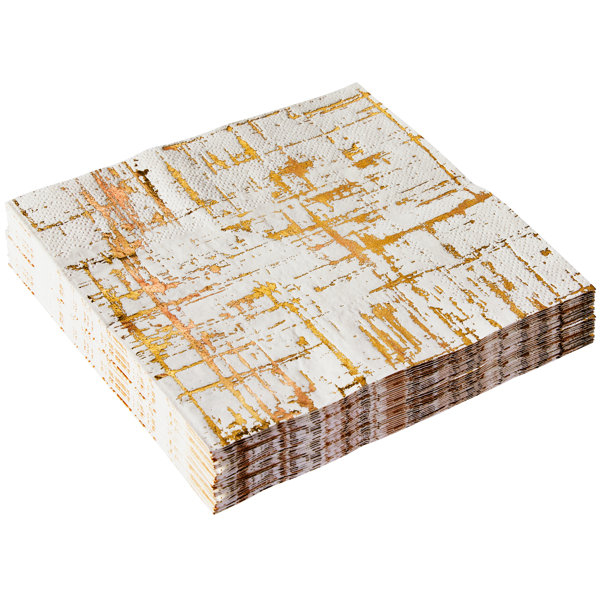 Silver Spoons Élégantes serviettes de table à cocktail arctiques, le ...