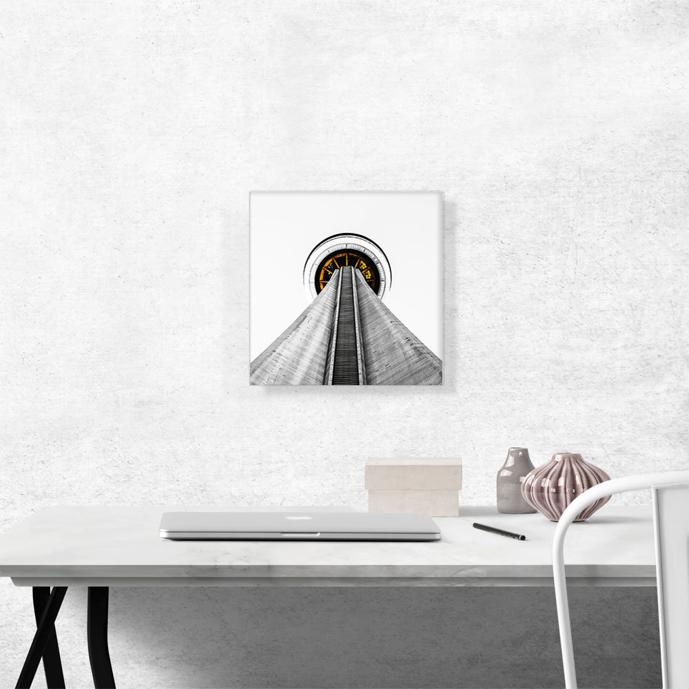 ARTCANVAS CN Tower from Below Toronto Canada - Wrapped Canvas ...