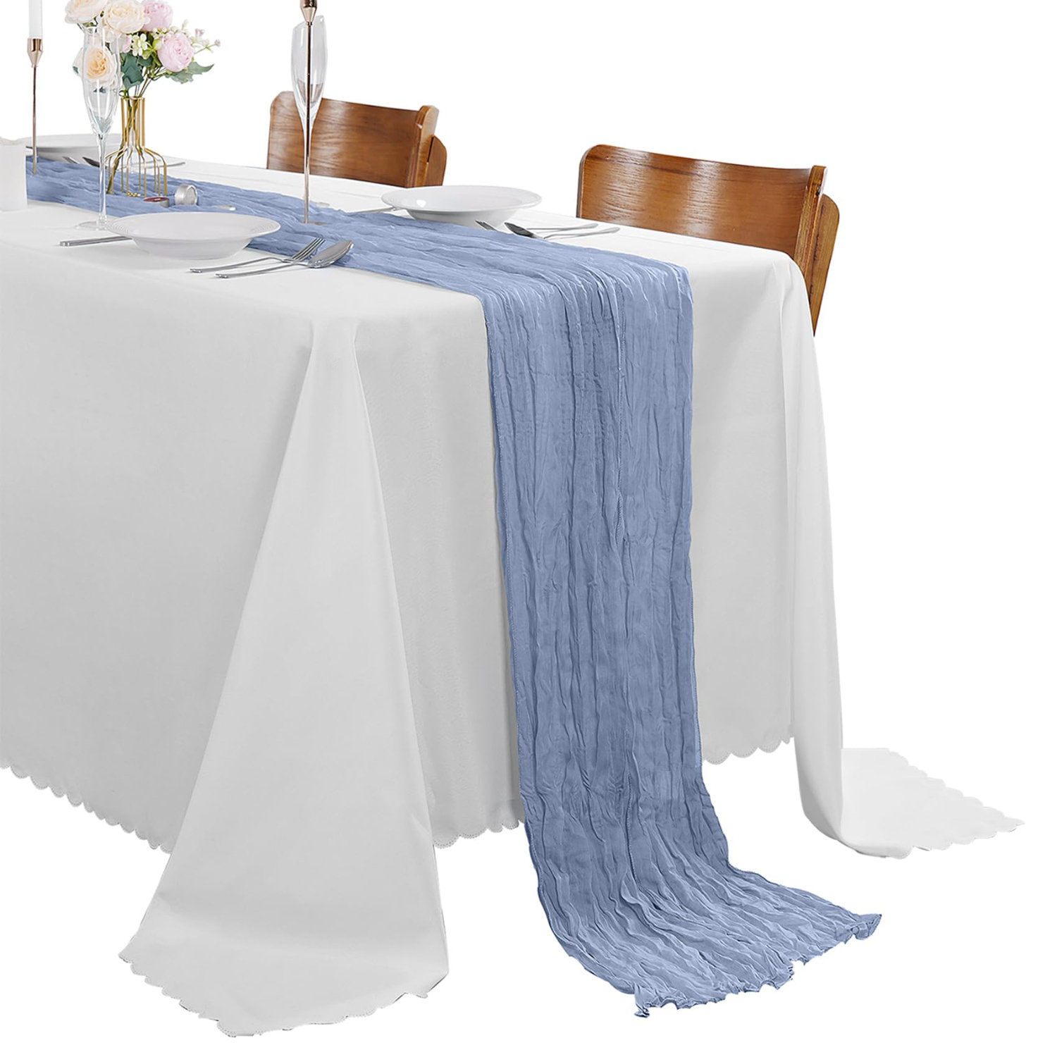 Gracie Oaks 30Pack Nude Cheesecloth Table Runner Spring Easter Cheese ...