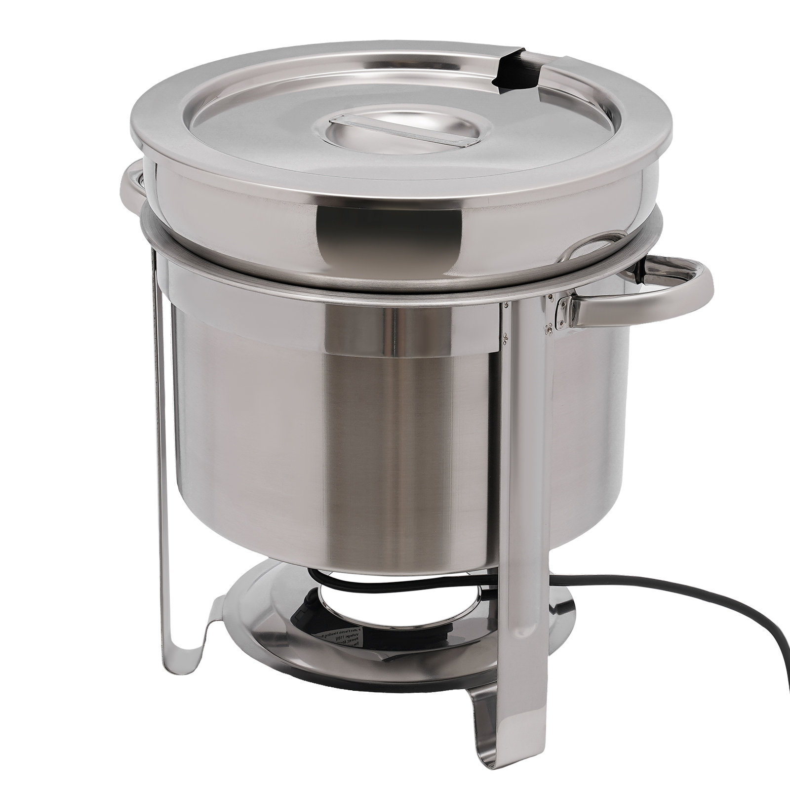 The Party Aisle™ Rayle 11.62QT Electric Stainless Steel Round Soup ...