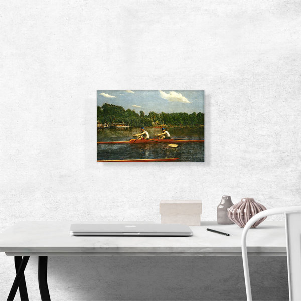 ARTCANVAS " The Biglin Brothers Racing 1872 " by Thomas Eakins 2 ...