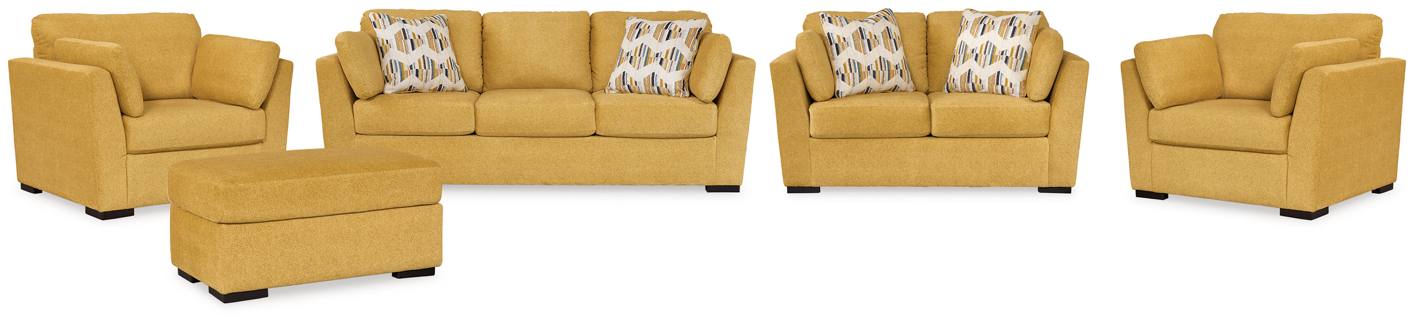 Latitude Run® Keerwick Sofa, Loveseat, Ottoman and 2 Chairs - Wayfair Canada