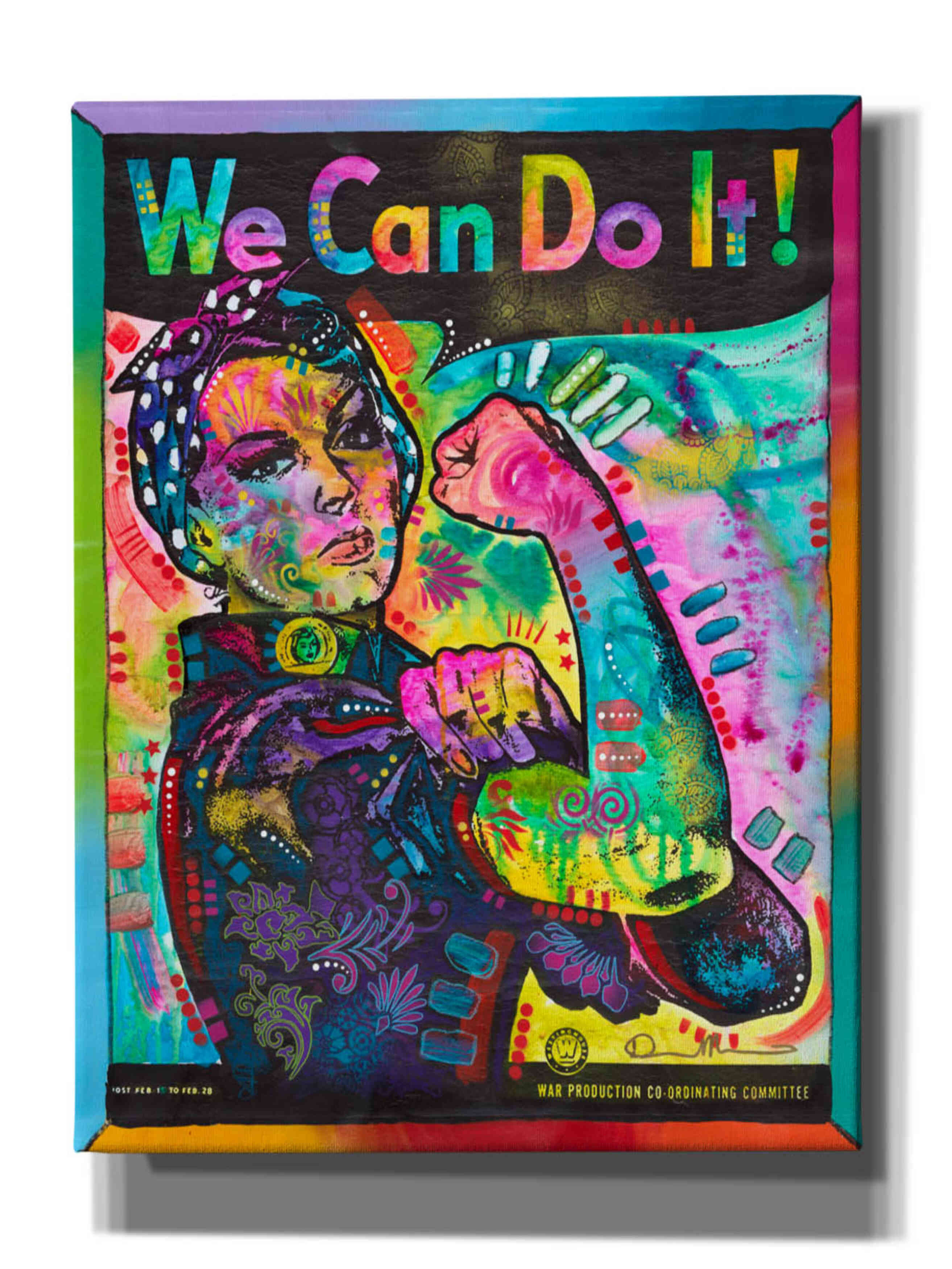 Latitude Run® We Can Do It by Dean Russo - Wrapped Canvas Print | Wayfair