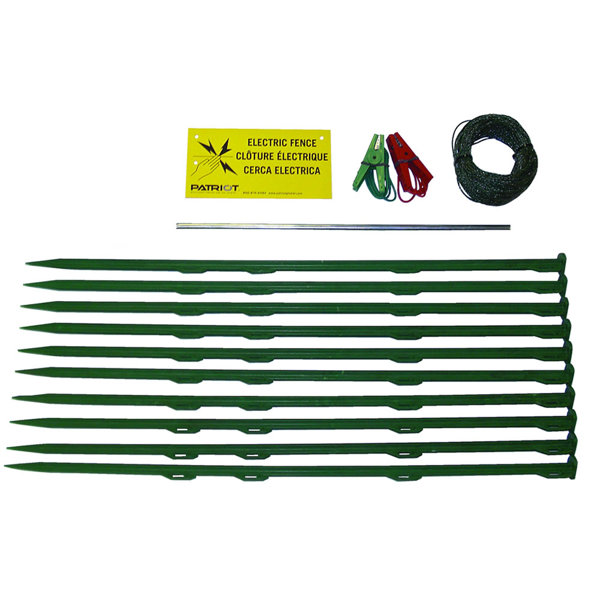 Patriot 36'' H x 1200'' W Green Nylon Fencing Kits | Wayfair