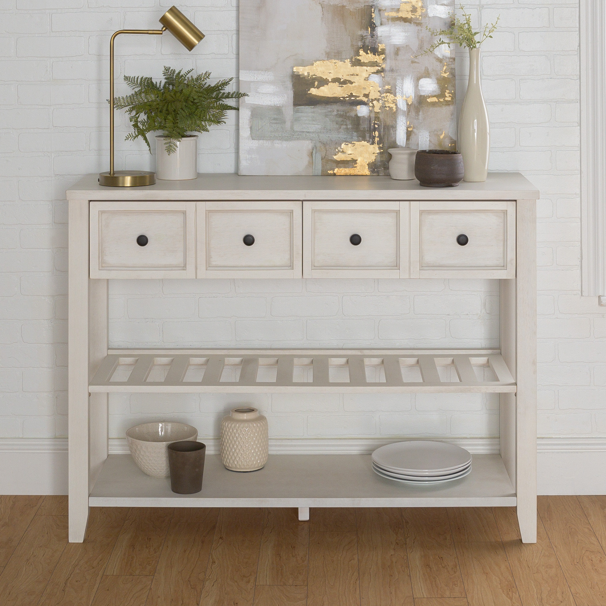 Rosecliff Heights Buffet 2 tiroirs Desirae et Commentaires - Wayfair Canada