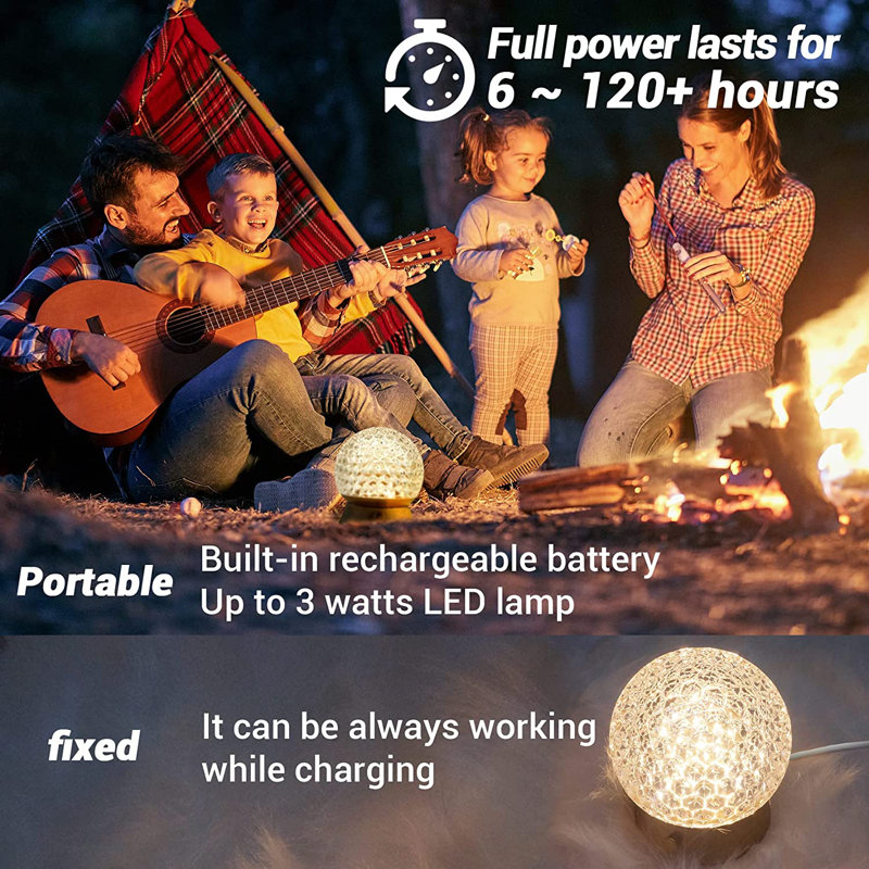 Mercer41 Metal USB Globe Lamp | Wayfair