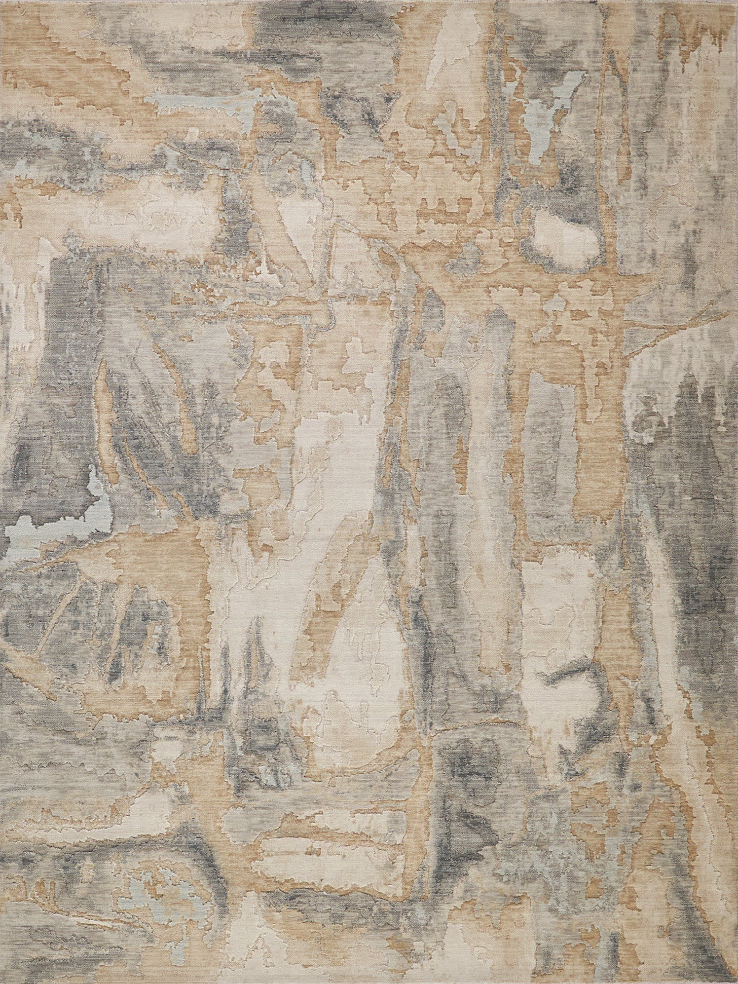 EXQUISITE RUGS Infinity Power Loomed Wool/Nylon Abstract Area Rug in ...