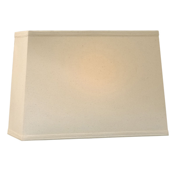 Medallion Lighting 12" H Fabric Rectangular Lamp Shade ( Spider ) in ...