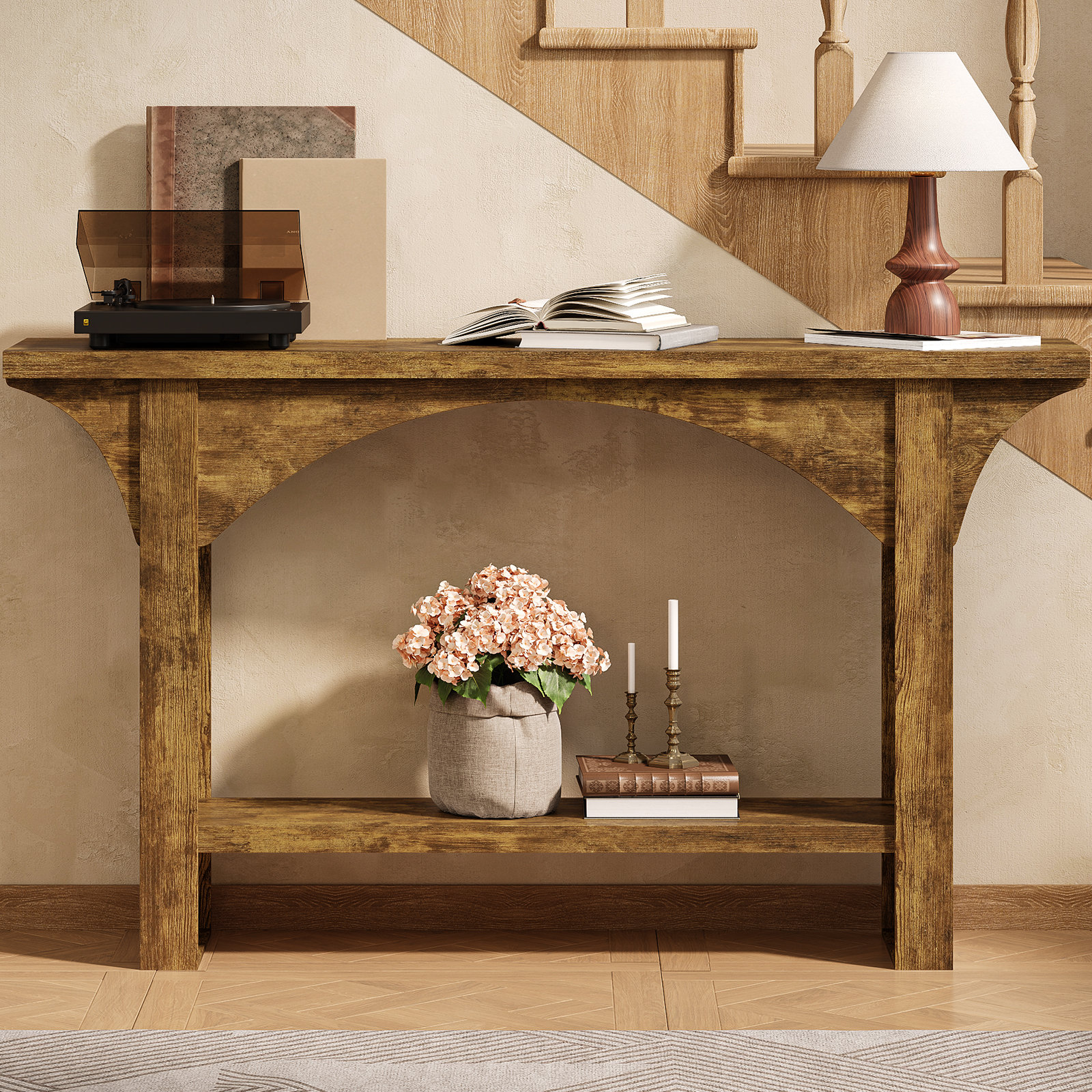 Lark Manor Console moderne 55 po, table de vestibule étroite et ...