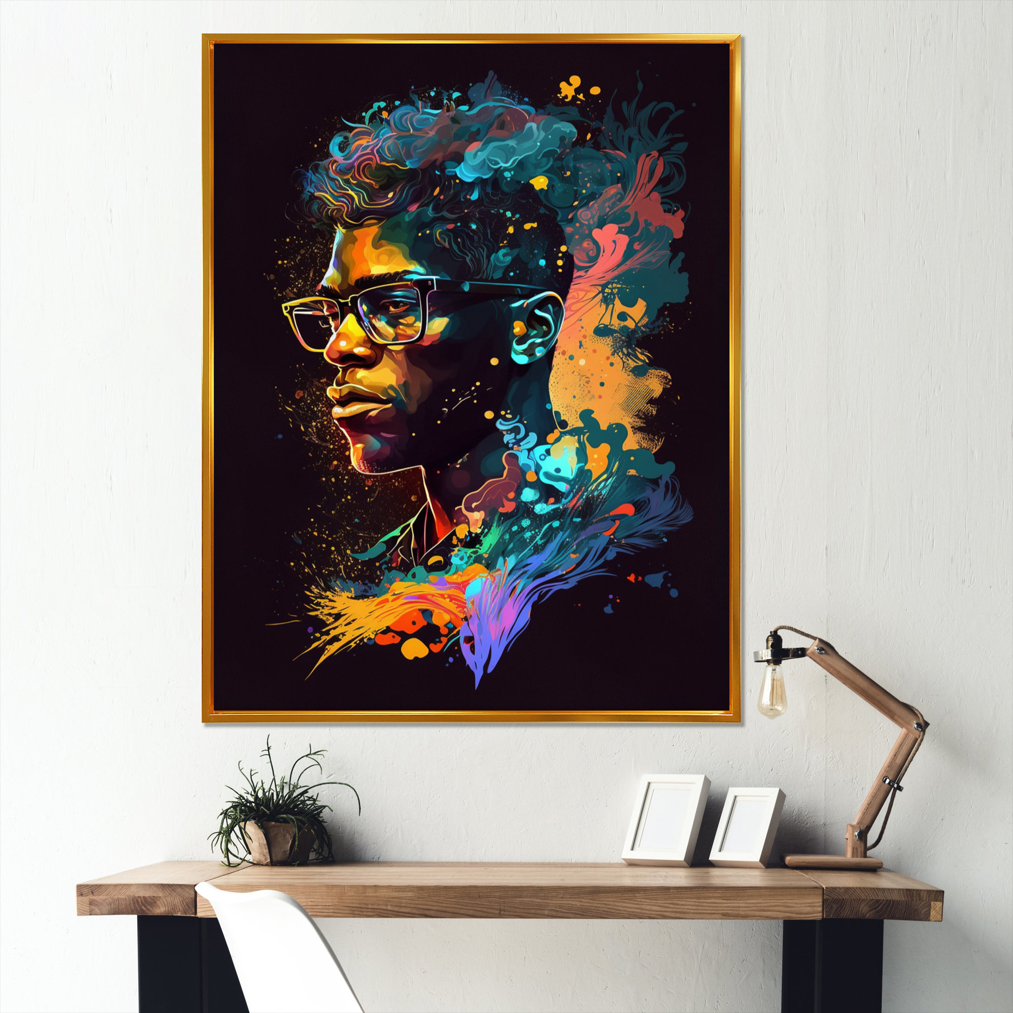 Winston Porter Malcolm X Illustration III On Canvas Print | Wayfair