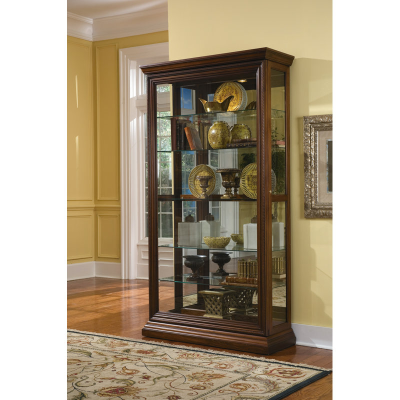 Pulaski Furniture Lighted Curio Cabinet & Reviews | Wayfair