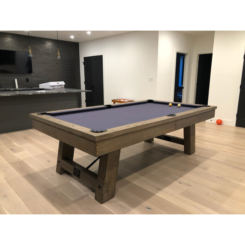 Plank & Hide Isaac Slate Pool Table with Professional Installation ...