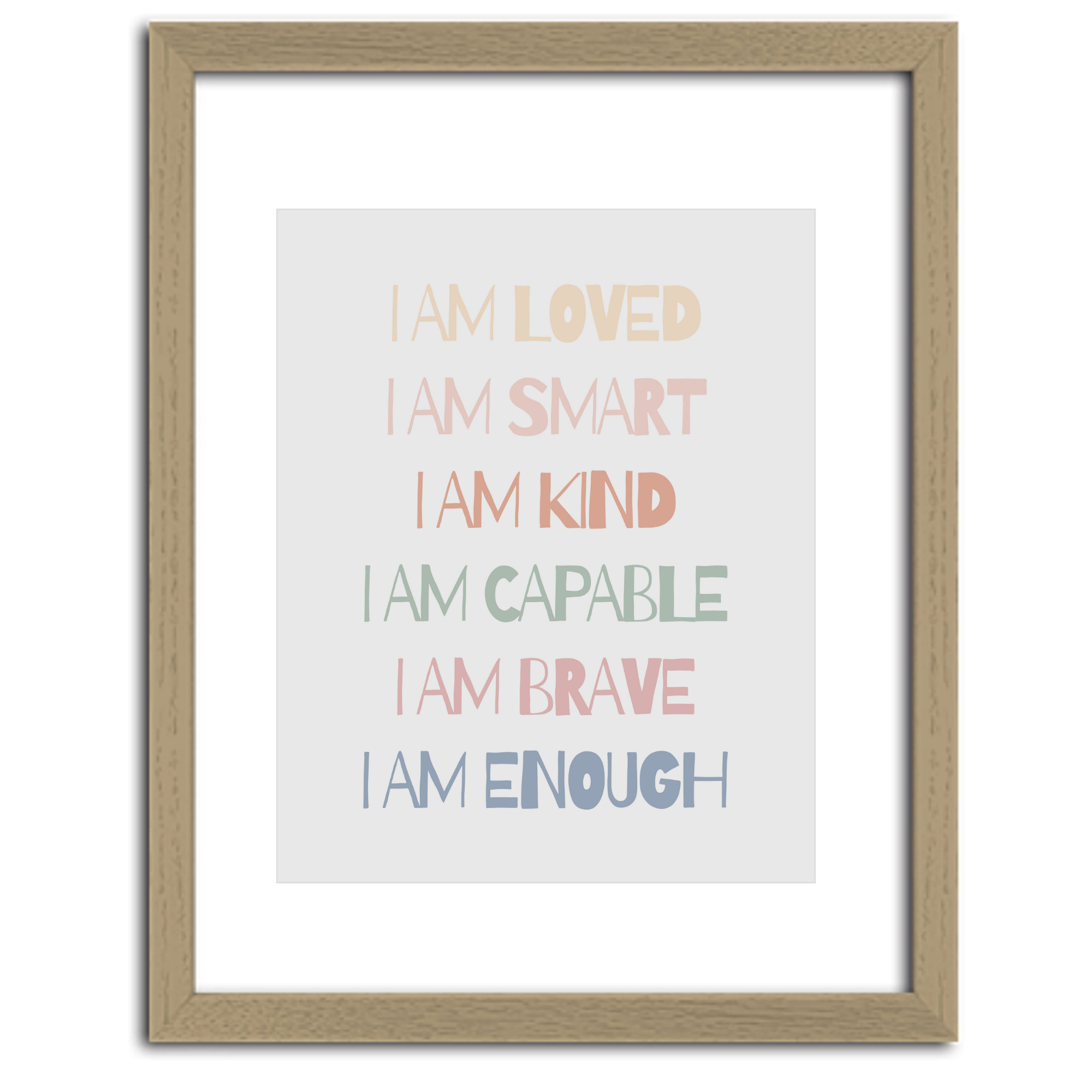 Northland Frames and Gifts Inspirational Wall Art for Kids - Loved ...