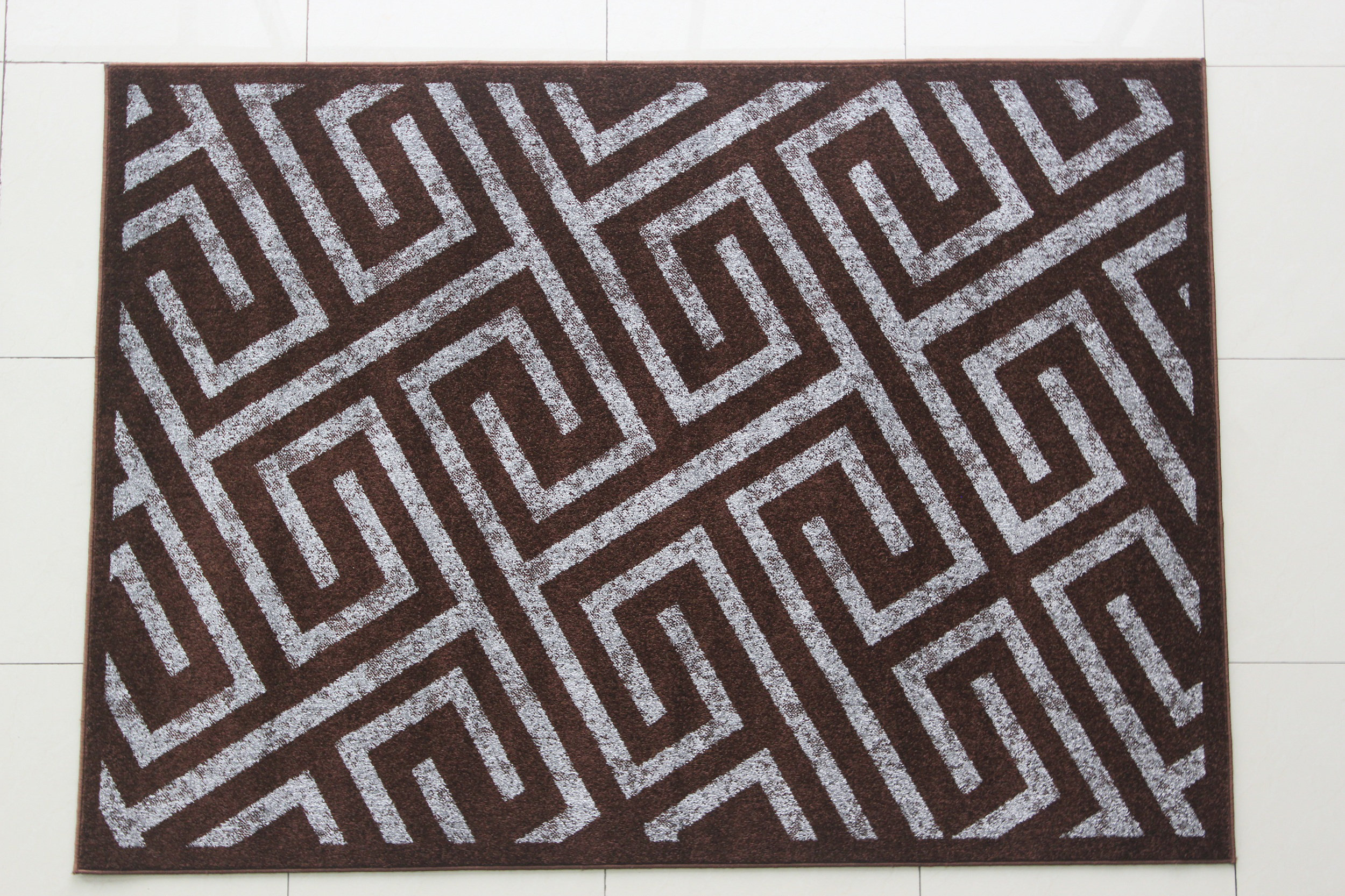Wrought Studio™ Rosamond Brown Rug | Wayfair
