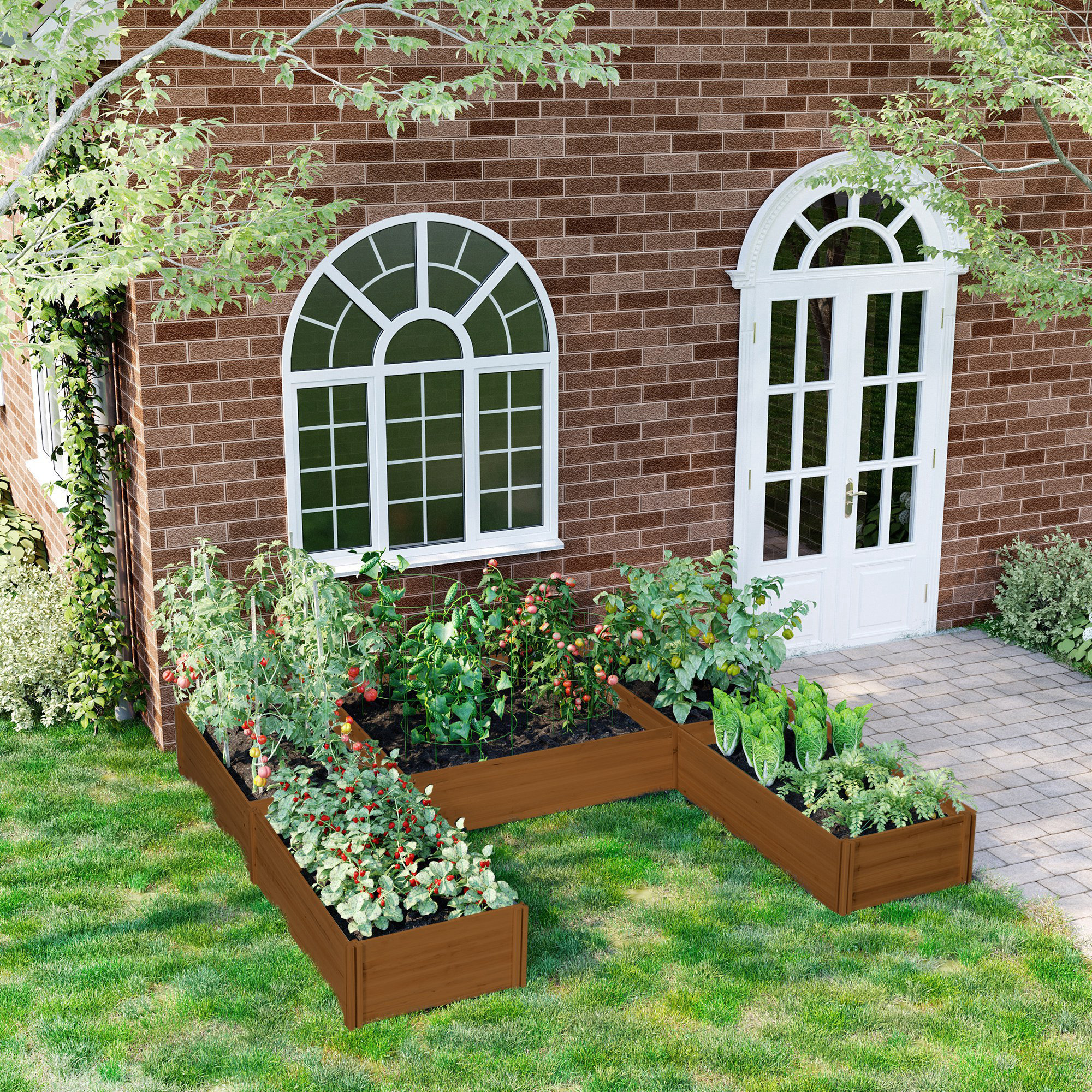 Freeport Park® Jaworski Raised Garden Bed & Reviews | Wayfair