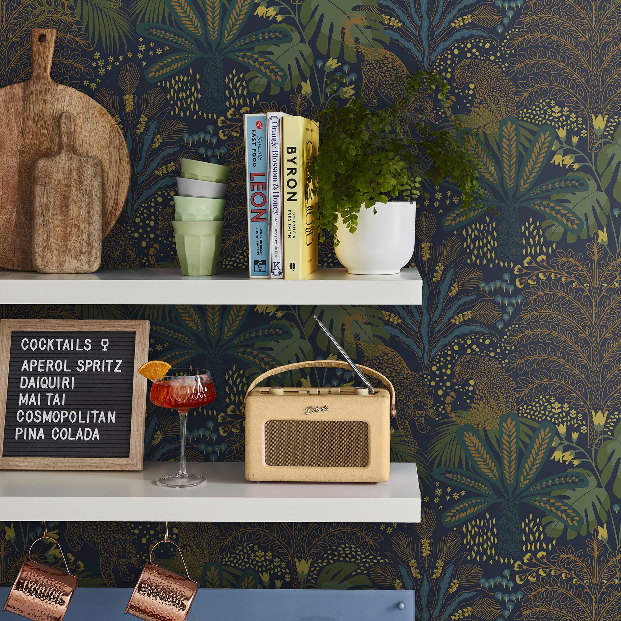 Graham & Brown Envy Savannah Fauna Removable Wallpaper & Reviews | Perigold