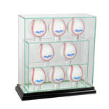 Perfect Cases And Frames 17'' W 4'' D Baseball Glass Ball/Puck Case ...