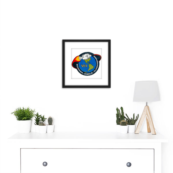 Maturi Space NASA Apollo 7 Mission Emblem Badge Patch 9X9 Inch Square ...