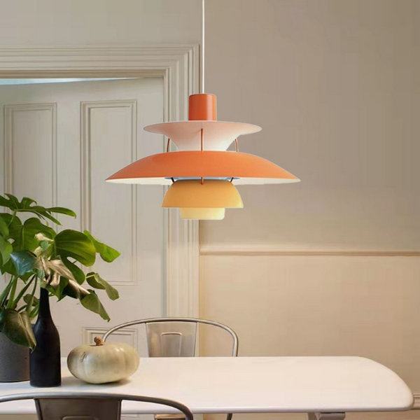 Wrought Studio Dorles 1 - Light Unique Tiered Pendant | Wayfair