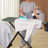 LUSETRA Newport Extra Large Ironing Board With Hanger Bay Rail And ...