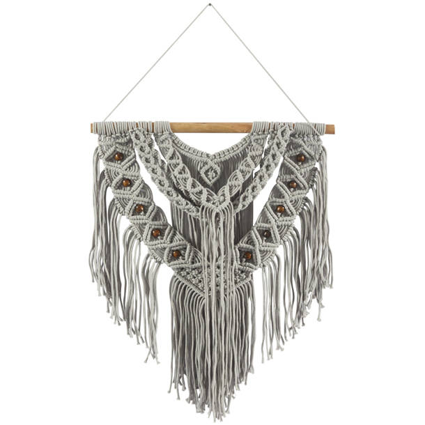 Langley Street Hand Woven Blended Fabric Wall Hanging & Reviews | Wayfair